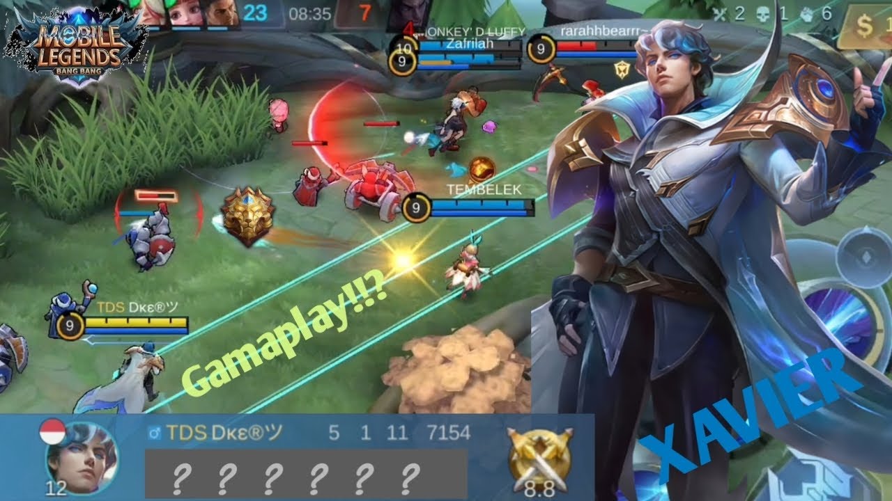 Gameplay Xavier Mid Lane || Mobile Legend Bang Bang Indonesia - YouTube