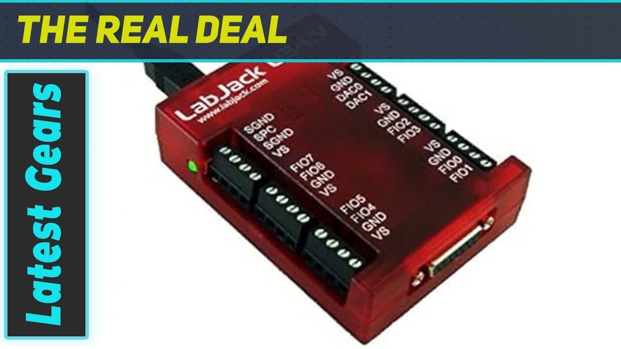 LabJack U3-LV USB Module: High-Speed Data Acquisition Device Overview ...