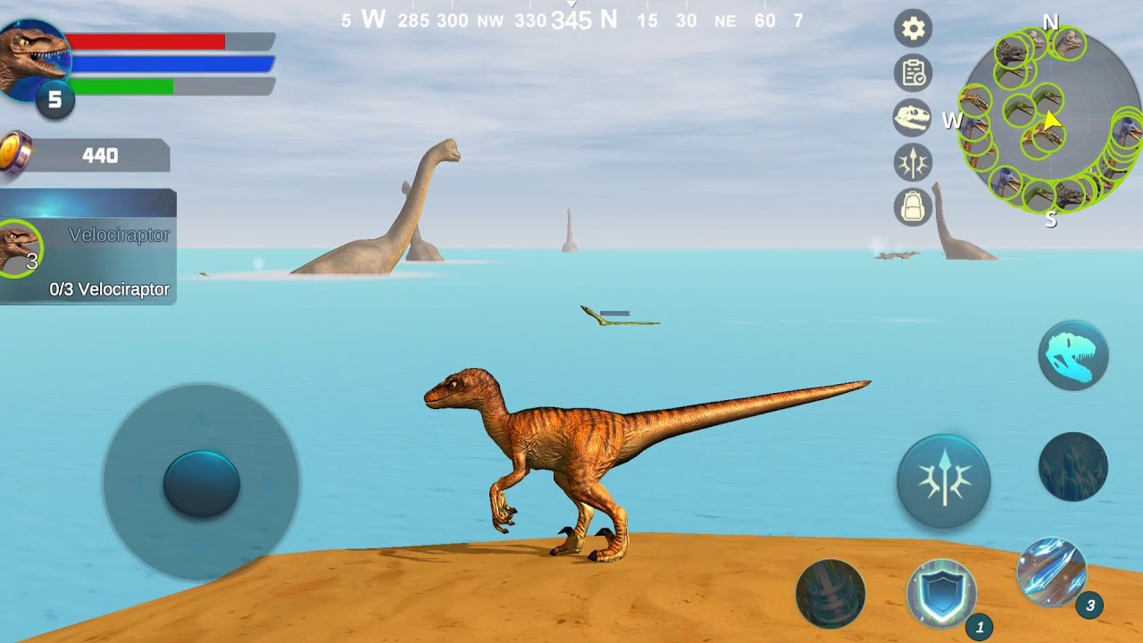 Velociraptor Simulator Android Gameplay - YouTube