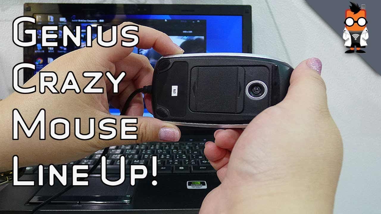 Genius Crazy Mouse Line Up Hands On - YouTube