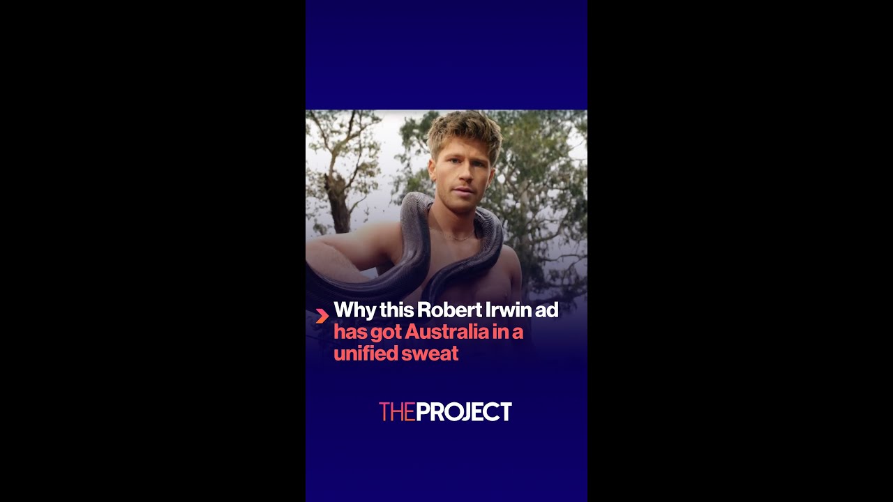 Why this Robert Irwin ad has got Australia in a unified sweat... - YouTube