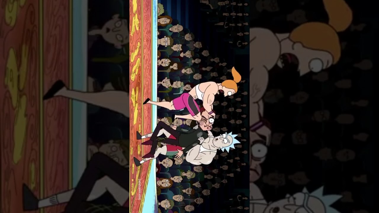 Rick and morty fall down the boy - YouTube