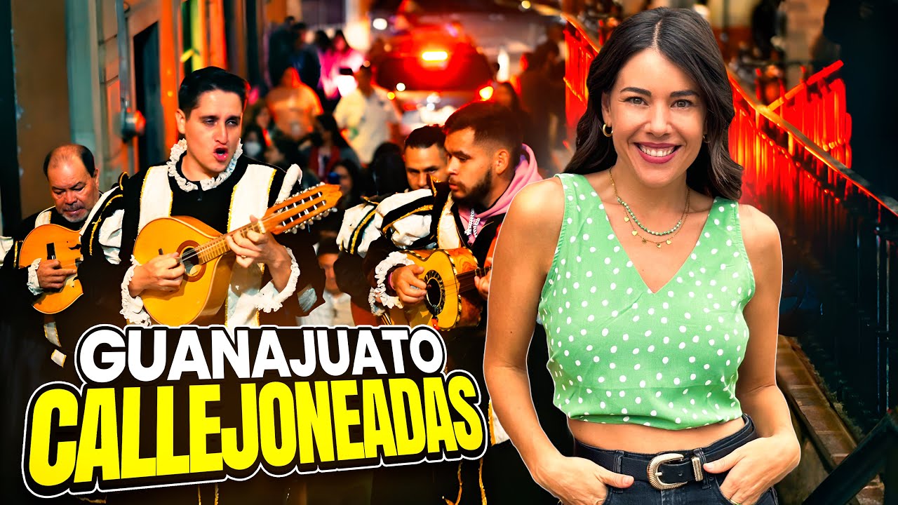 🎭 CALLEJONEADAS en GUANAJUATO ¡RITMO, RISA y TRADICIÓN! - YouTube