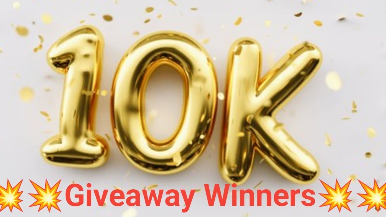 10K Offer offer offer Giveaway Winners🥰🥰🥰 - YouTube