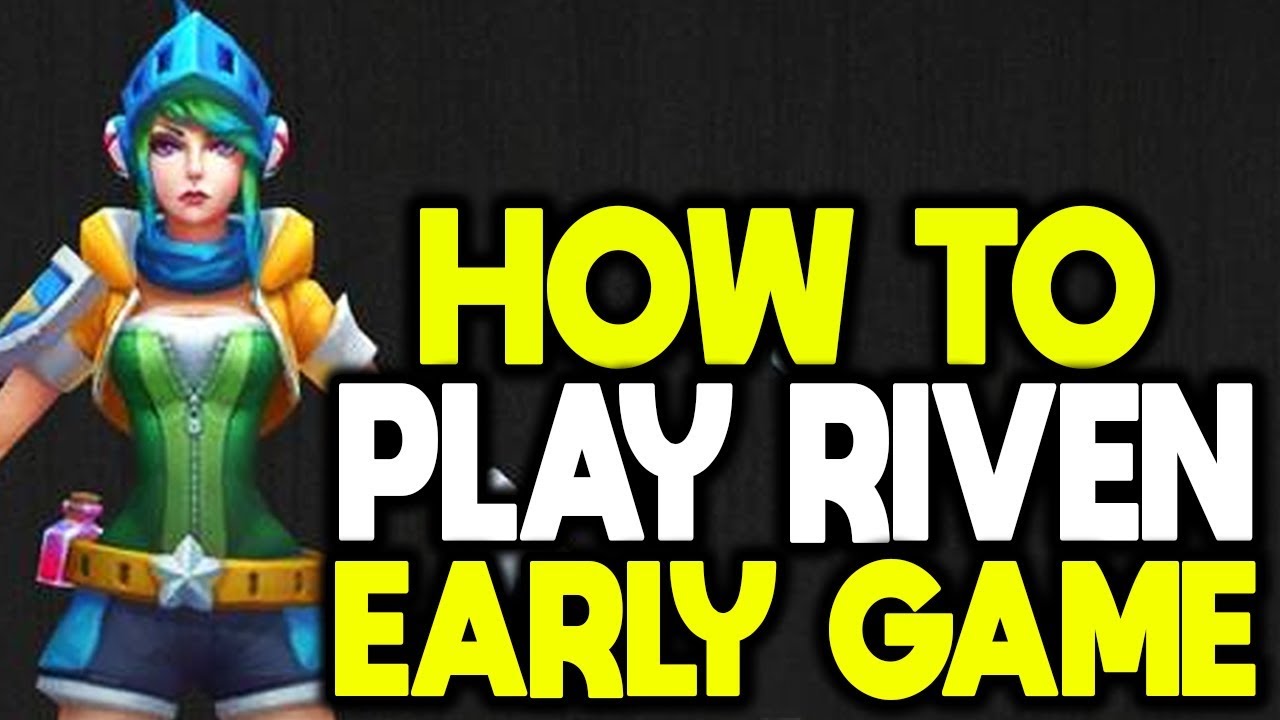 HOW TO PLAY RIVEN EARLY GAME (Revealing My TOP Secrets!) - League of ...