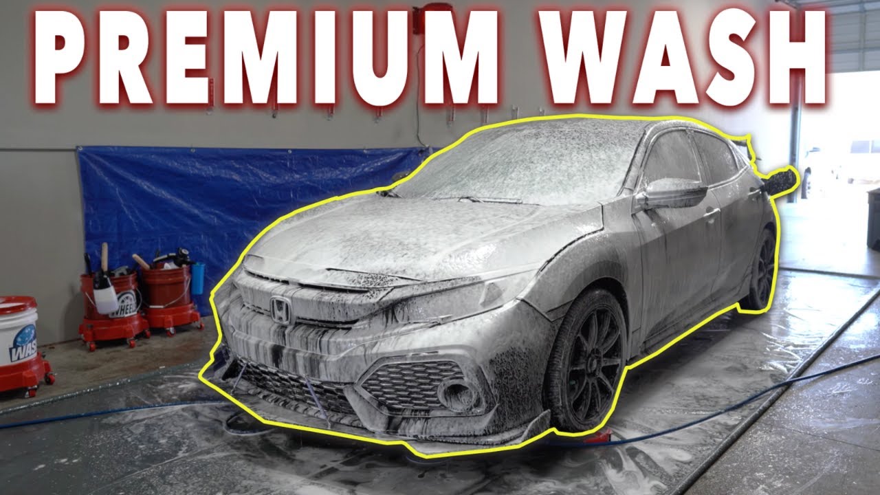 How We Wash a Car in 30 Minutes (and Charge $50) | Complete Wash ...