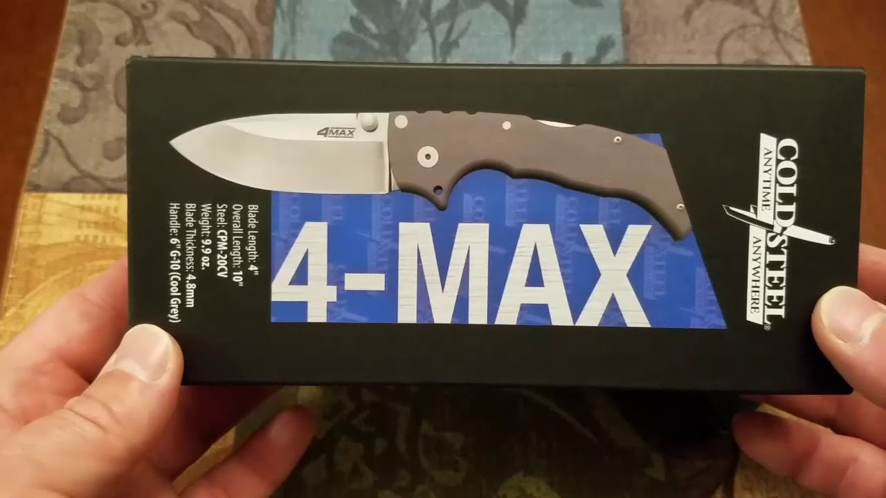 Cold Steel 4 Max Folder Italy grey Review The Real Deal In Beastly Steel YouTube cold-steel-4-max-folder-italy-grey-review-the-real-deal-in-beastly-steel-youtube
