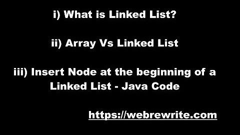 Linked List | Interview Questions | Java Code - YouTube