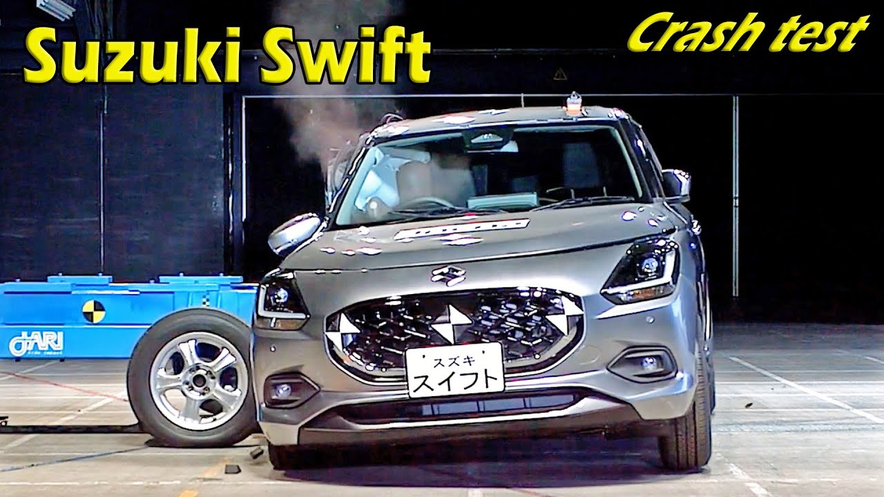 Suzuki Swift Crash test | 2024 - YouTube