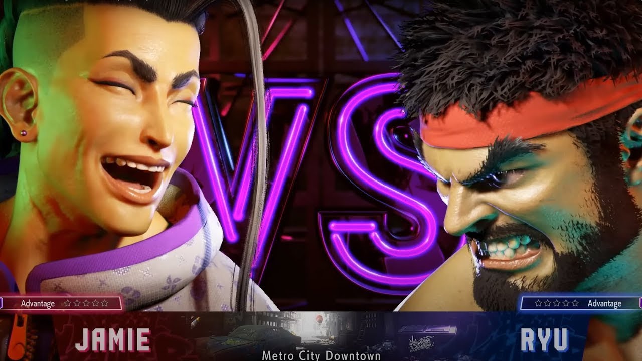 Street fighter 6 - Ryu vs Jamie - YouTube