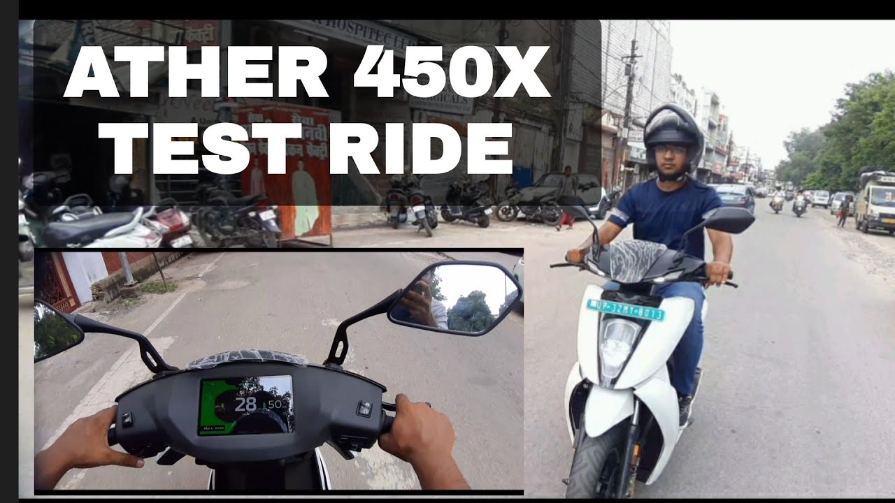 Ather450X Test Ride !! Electric scooter 🔥🔥 - YouTube