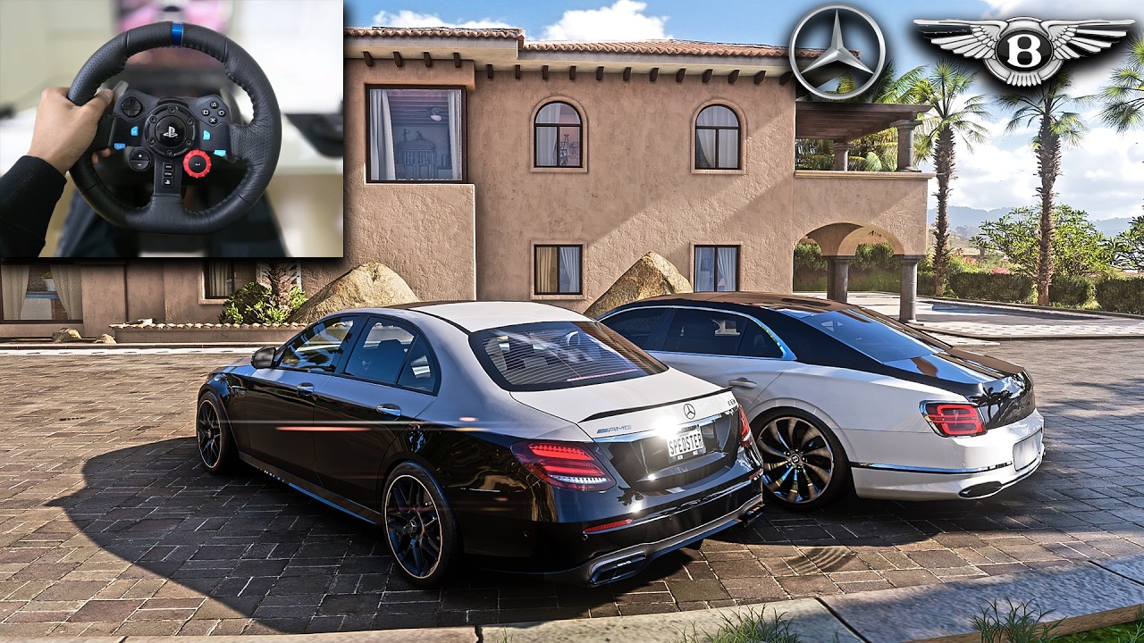 Bentley Flying Spur & Mercedes-Benz E 63 AMG - Forza horizon 5 ...