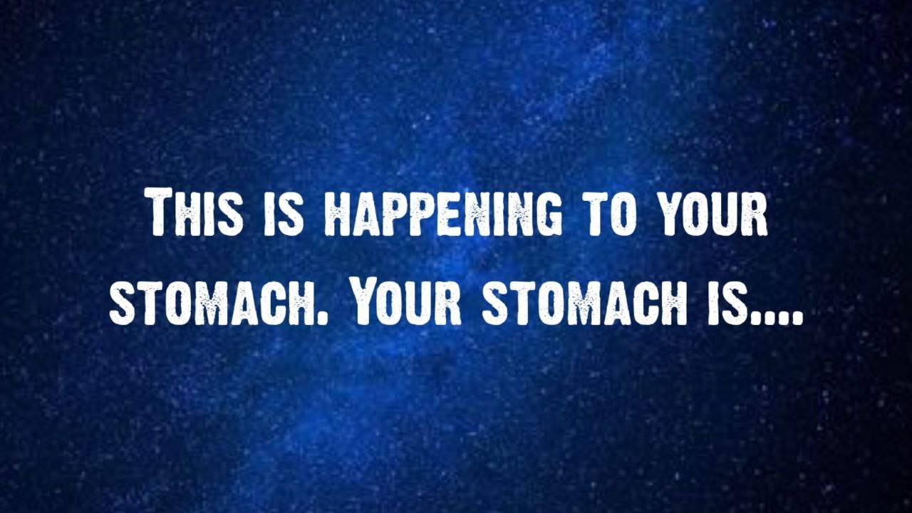 Angels say This is happening to your stomach....God Message Today - YouTube
