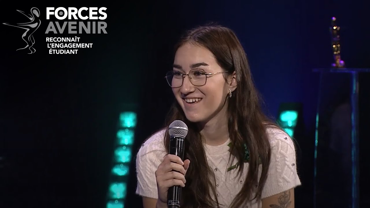 Gala secondaire 2024, Talya Jade Leduc, Catégorie AVENIR Personnalité ...