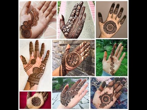 easy self mehndi designs for beginners || beautiful mehndi designs ...