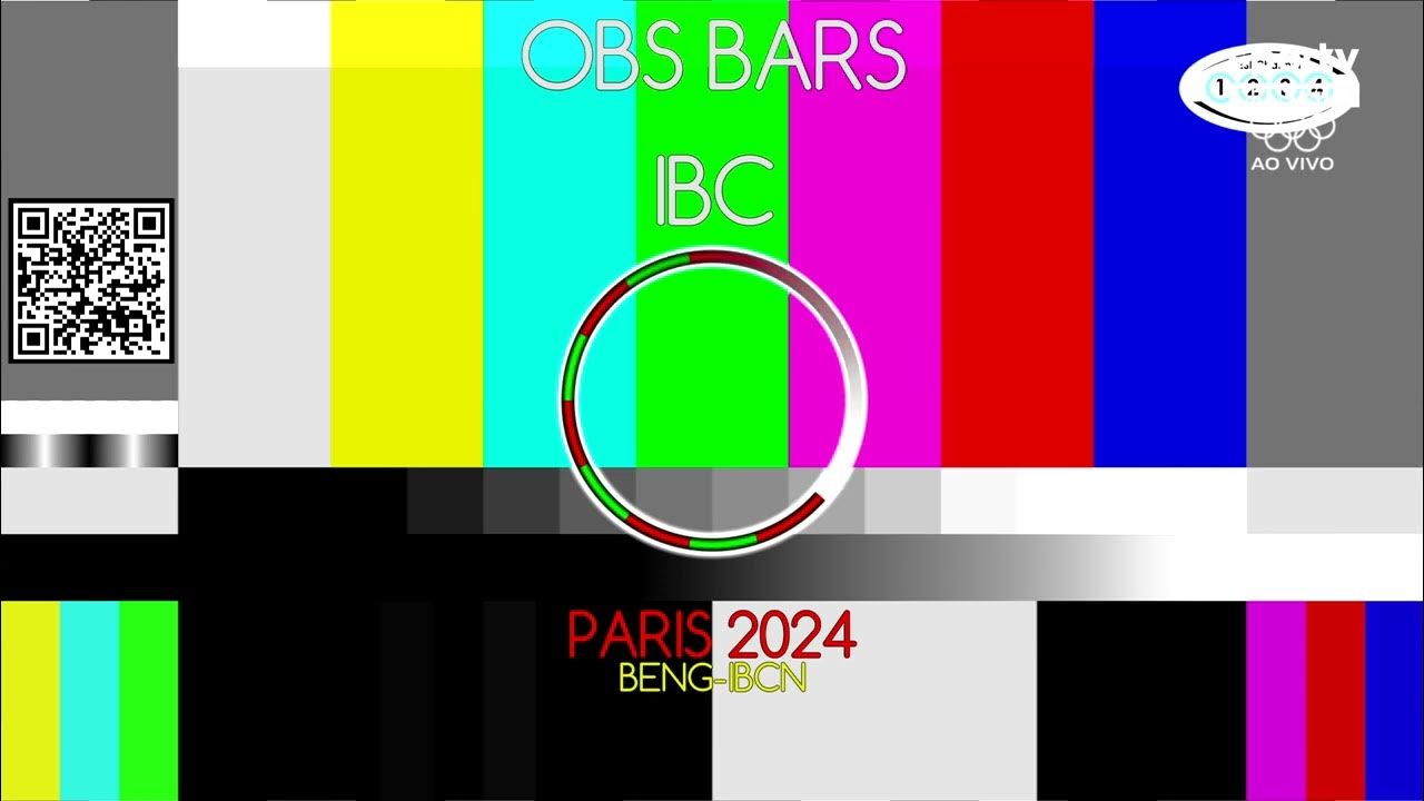 Color bars OBS Paris-2024 - YouTube