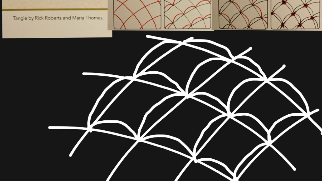 Zentangle- Chillon - YouTube