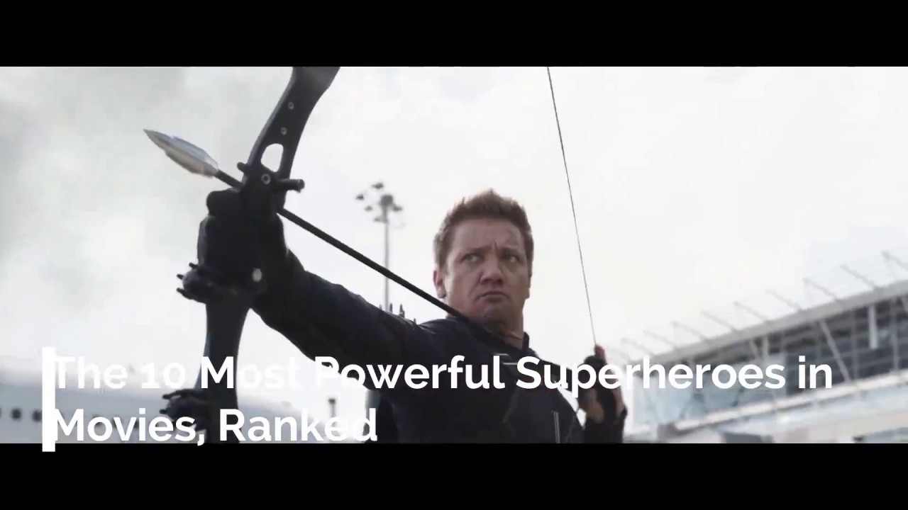 10 Most Powerful Superheroes in Movies, Ranked - YouTube