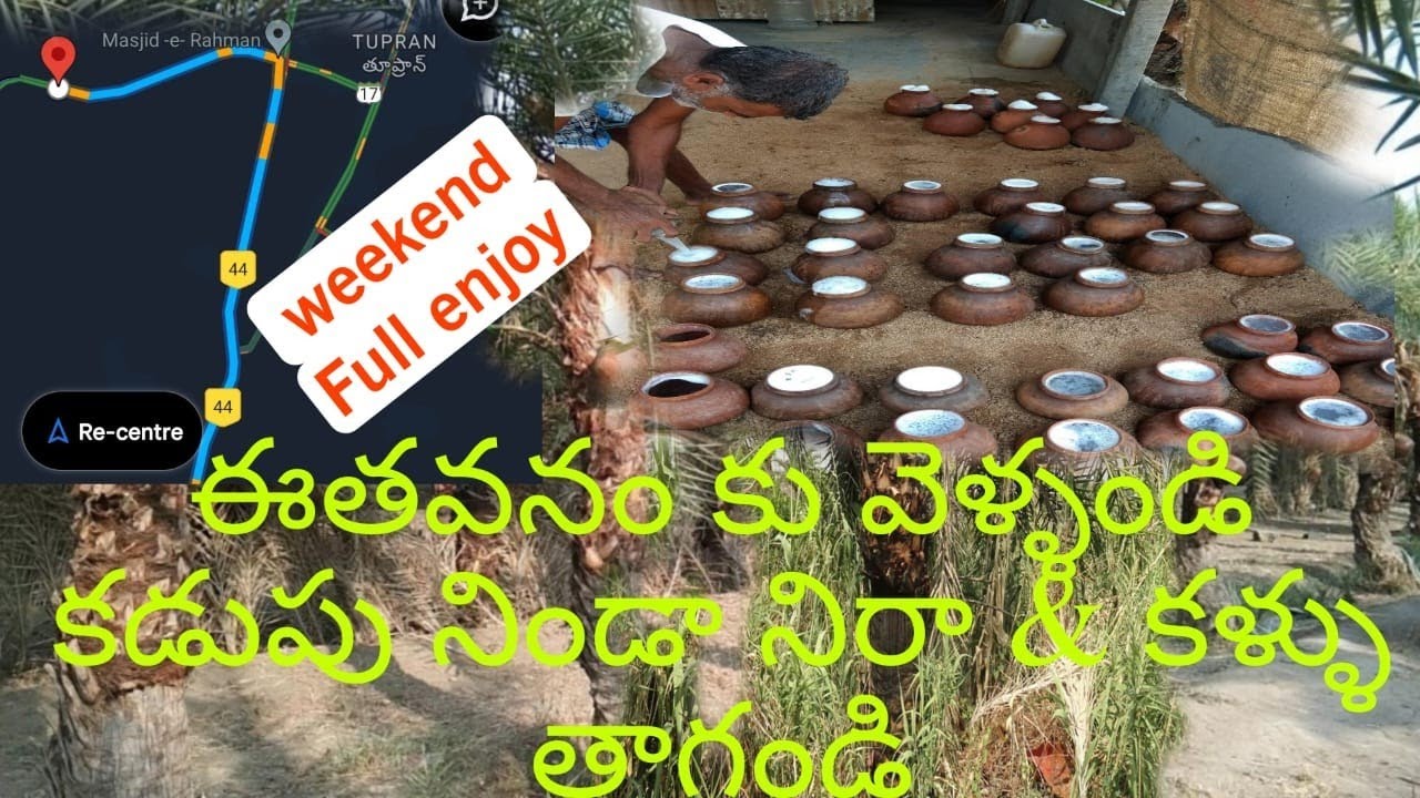 Etha vanam at tupran(Hyderabad to kamareddy)ఈతవనంకు వెళ్ళి నిరా&కళ్ళు ...
