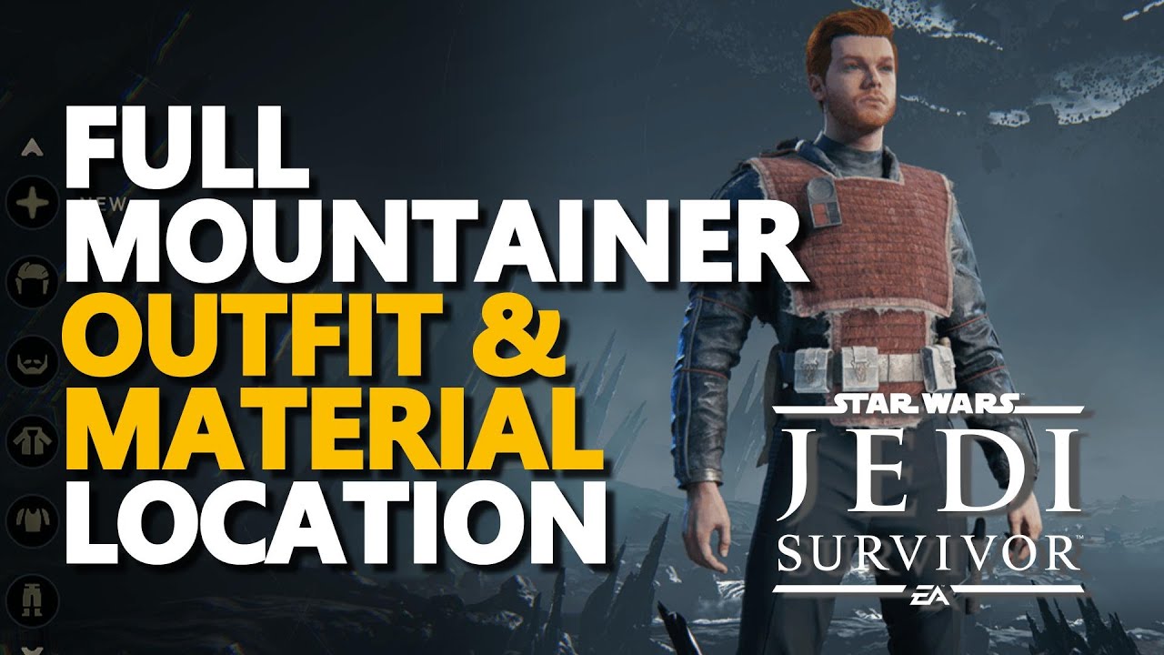 Full Mountaineer Outfit & Material Location Star Wars Jedi Survivor ...