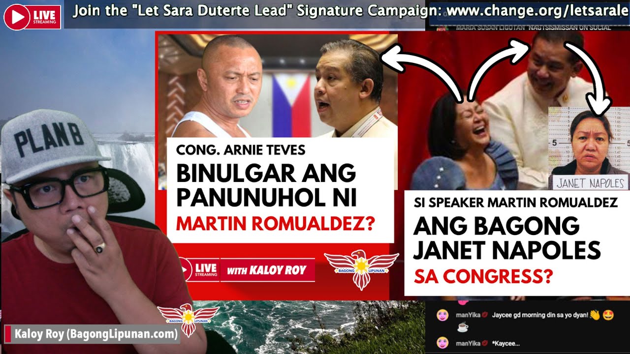 TEVES BINULGAR SI TAMBALOSLOS | SI SPEAKER ROMUALDEZ ANG BAGONG JANET ...