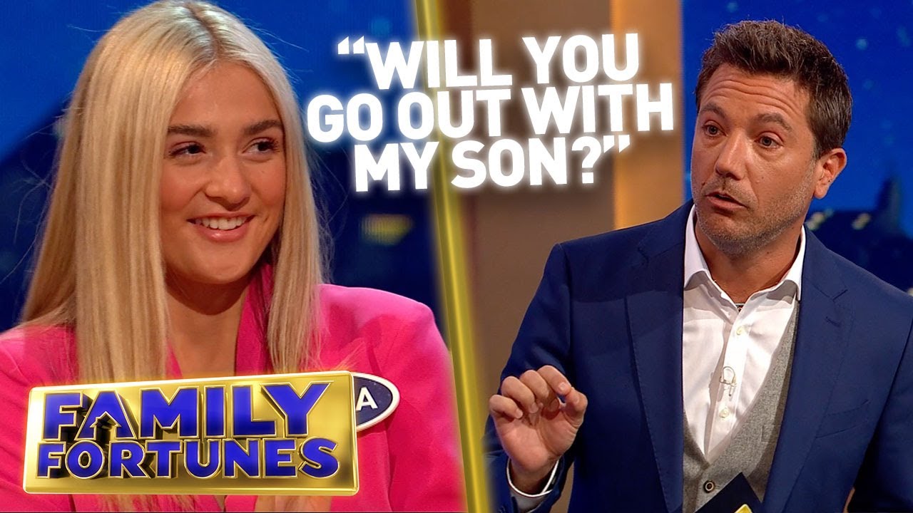 FIRST LOOK: Gino set's his son up with contestant! | Family Fortunes ...