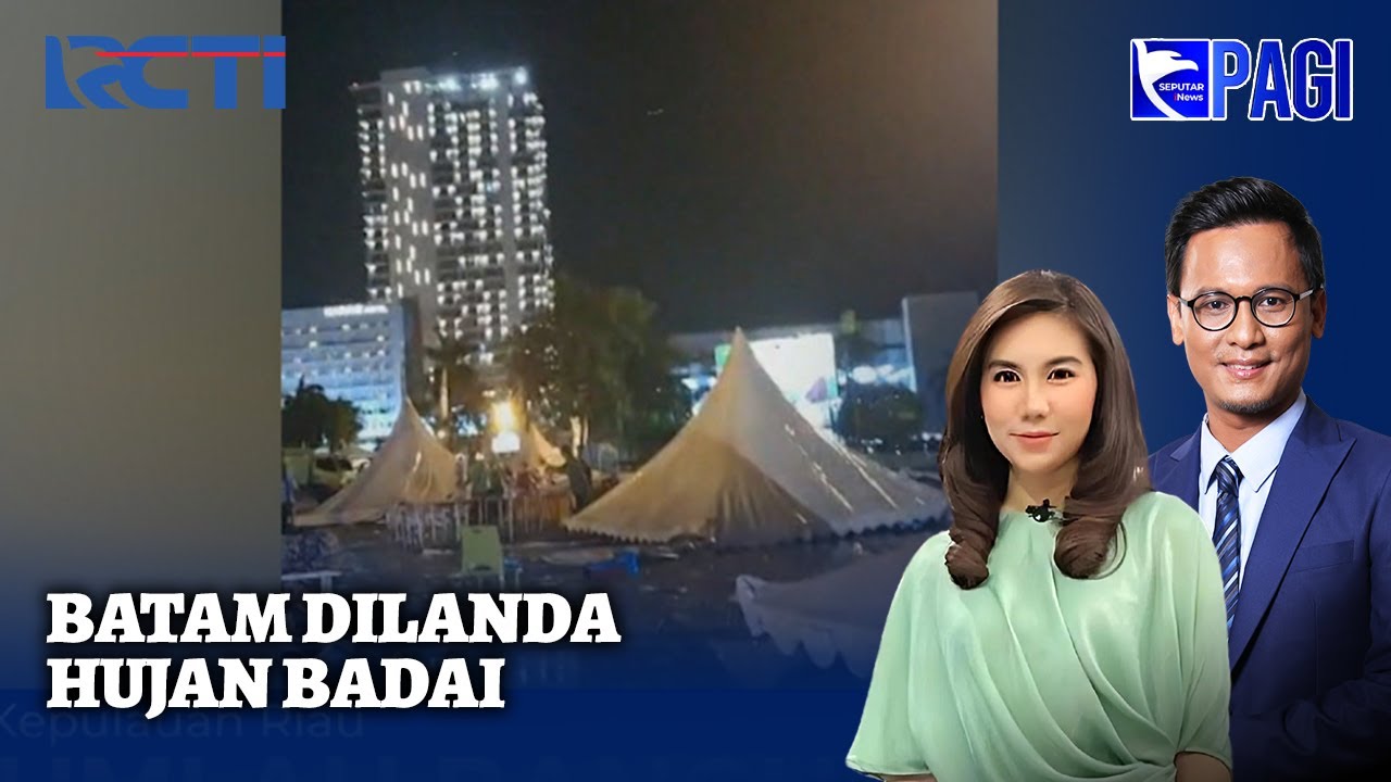 Batam Dilanda Cuaca Ekstrim. Hujan Badai Tumbangkan Pohon Hingga ...