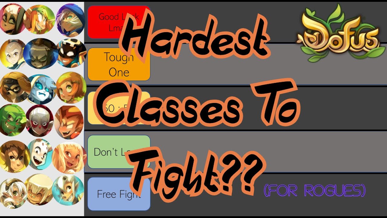[DOFUS] Rogue 1v1 Kolo Opponent Tier-List! - YouTube