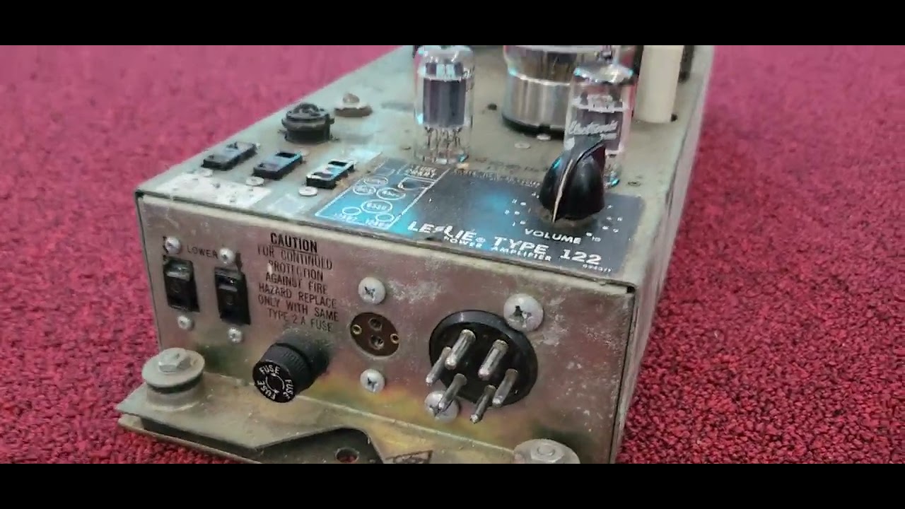 Loose Pins on Input Plug of Leslie 122 Amplifier ~ January 26, 2023 ...