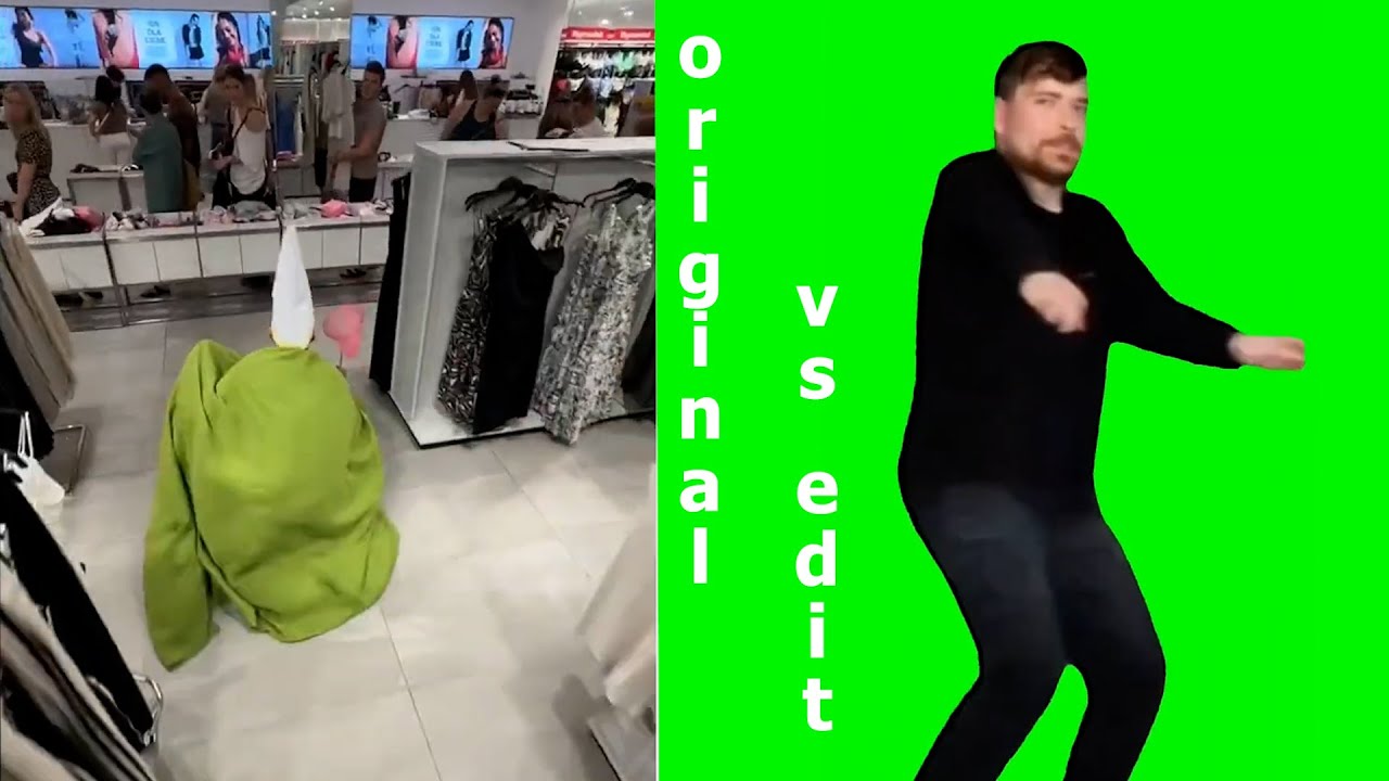 MrBeast rizz original vs edit • Crawly green wizard gnome original vs ...