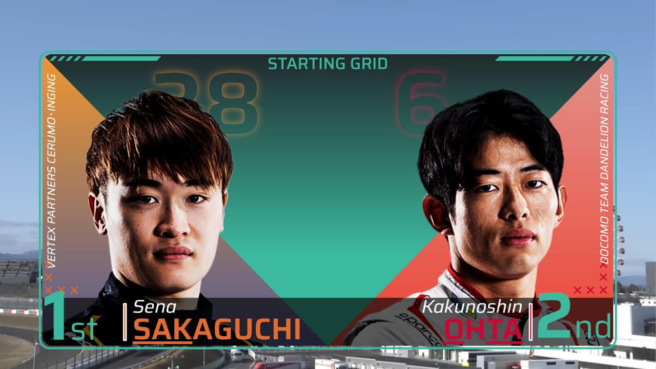SUPER FORMULA Starting Grid [fan made] - YouTube