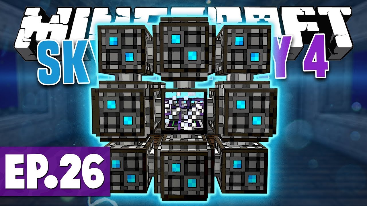 Minecraft Sky Factory 4 - Nik's Pig Toilet? & ME Quantum Ring! #26 ...