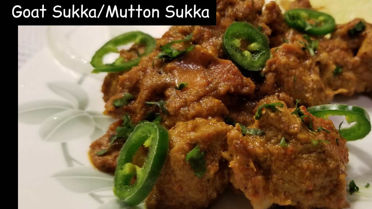 Goat Sukka/Mutton Sukka - YouTube