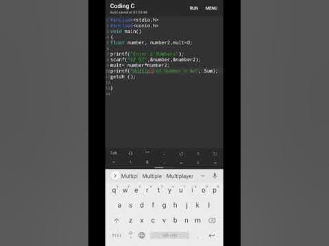 Program to Print Product of two float number || C Program || #Shorts #Coding #Programming #4 ...