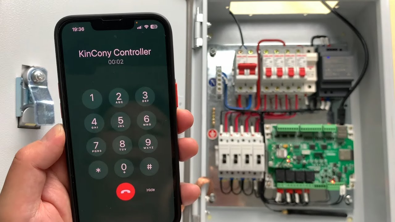 How to telephone call control ESP32 relay ON/OFF without phone app ...