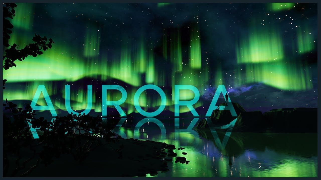 Create Northern Lights in Blender [free project file] - YouTube