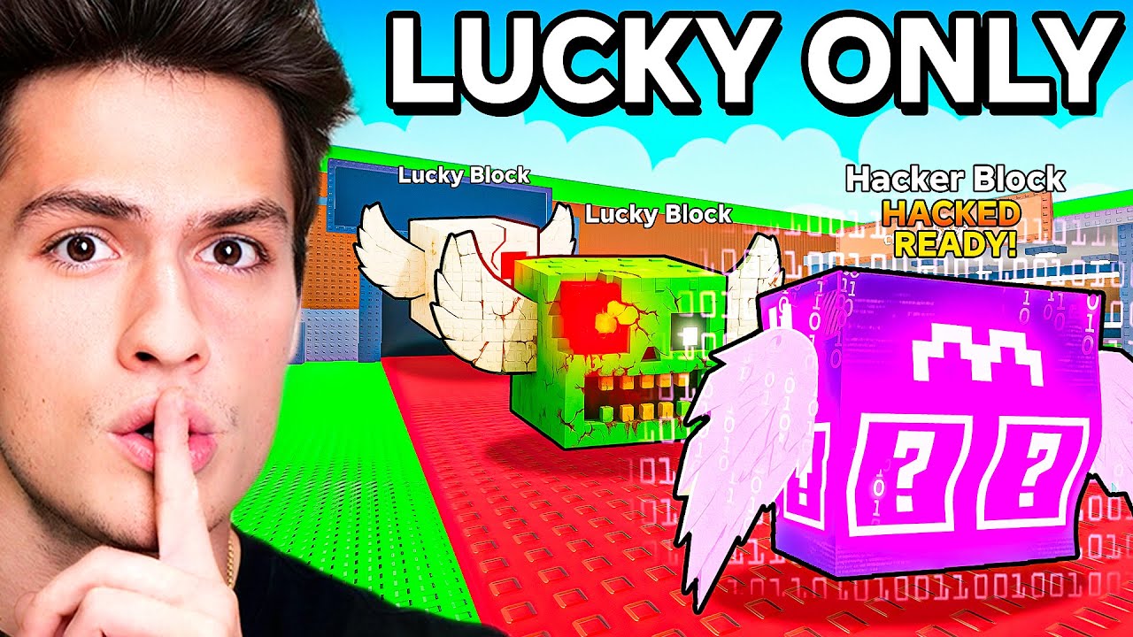 $0 To $1 Trillion With HACKER Lucky Blocks.. - YouTube