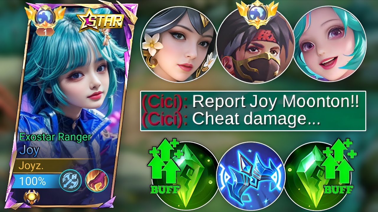 HARD MATCH! TOP 1 JOY HIGH RANK IN MYTHICAL IMMORTAL VS NEW META HEROS ...