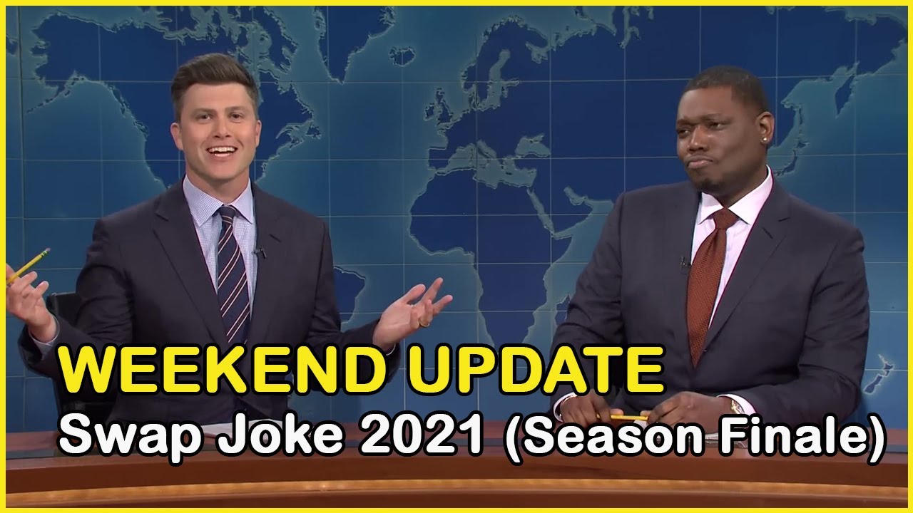 Weekend Update Season Finale Swap Joke (2021) [SUB ITA] - YouTube