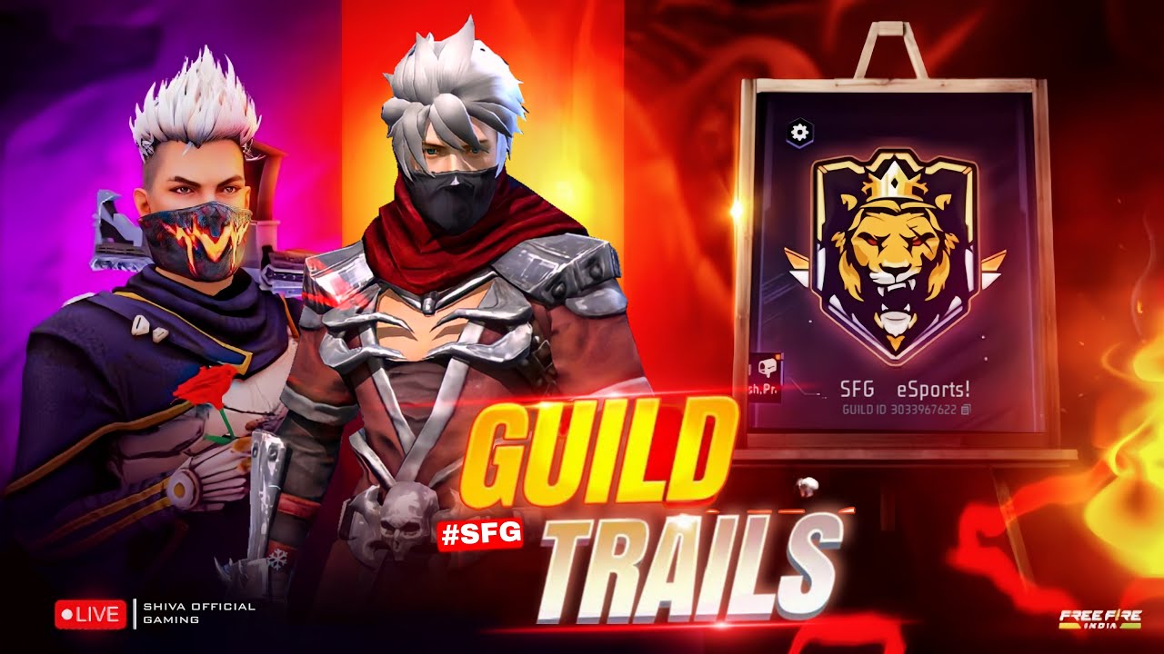 SFG Guild Trials 1vs1 Kottu - Free Fire Live Telugu - # ...