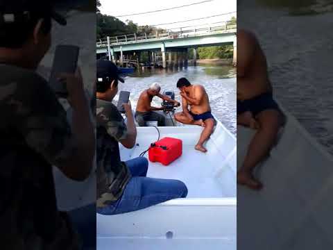 test bot 40hp..mantap boh