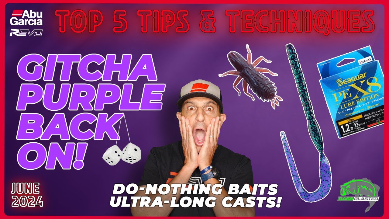 Purple baits, Dice baits, Do-nothing baits! Top 5 Tips, Trends in Bass ...