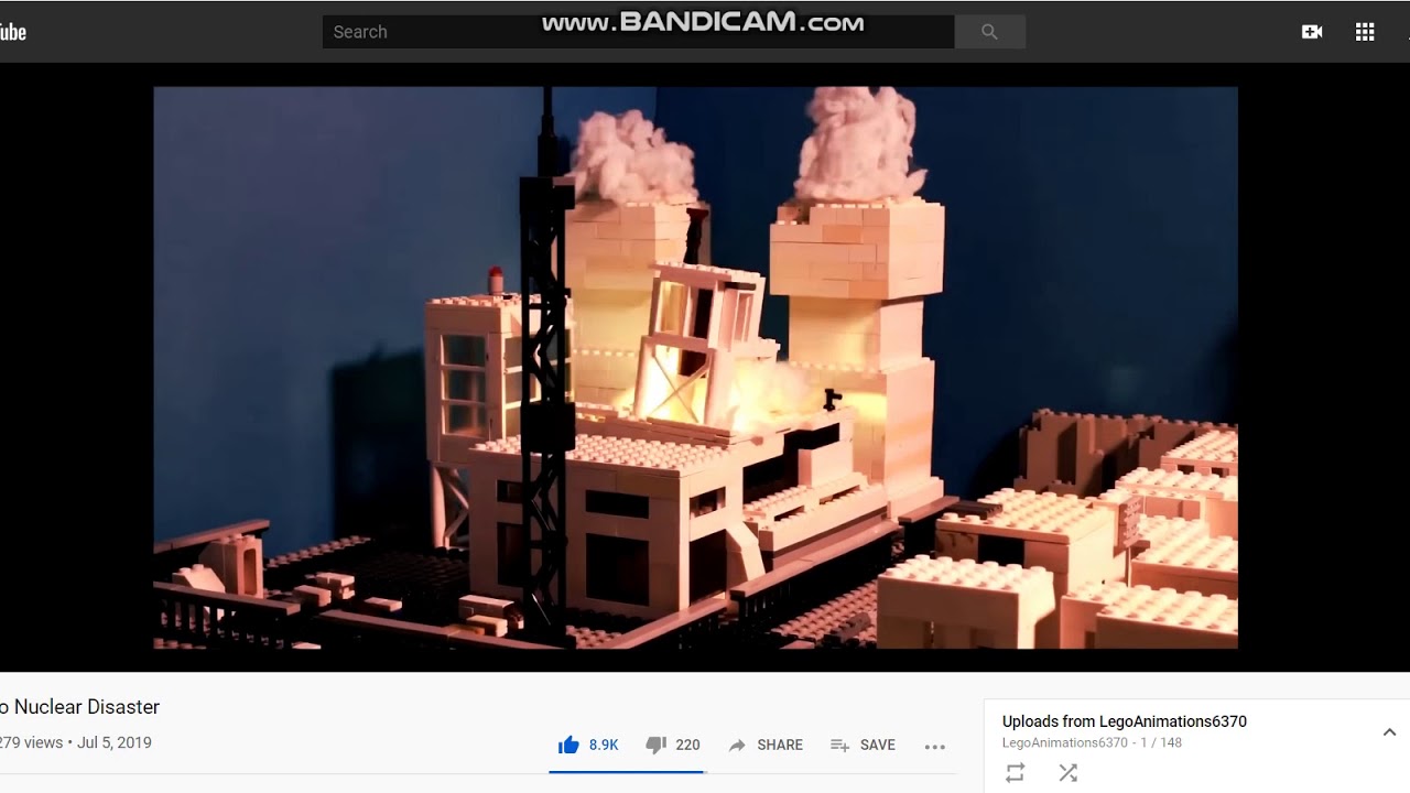My Reaction to Lego Nuclear Disaster - YouTube