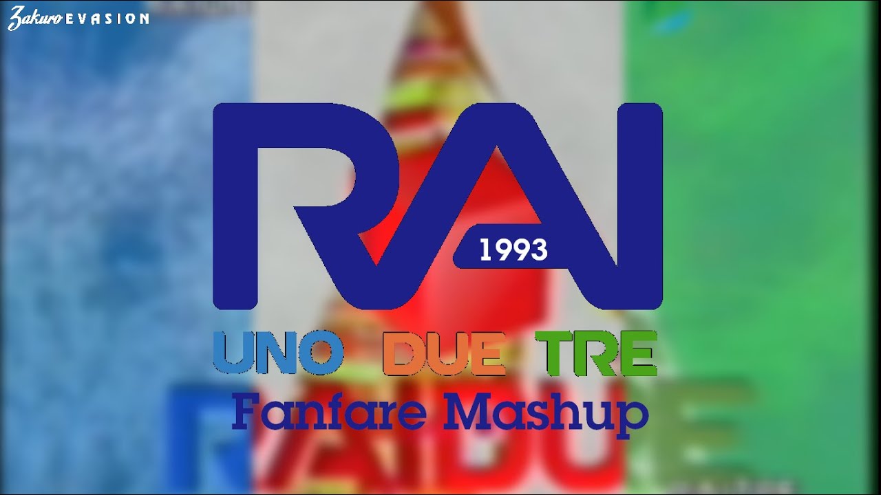 Rai UNO/DUE/TRE (1993) Fanfare Mashup - YouTube
