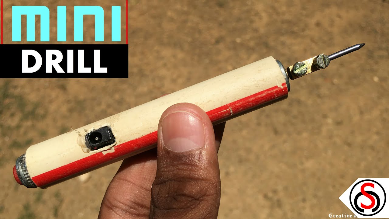 How to Make a High Speed Mini Drill - YouTube