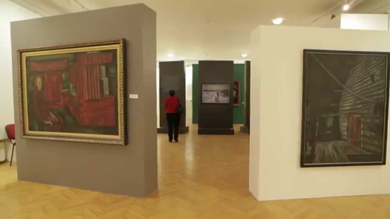 Art exhibition 'Viktor Popkov: 1932-1974'. Russia, Moscow, 13.12.2013 ...