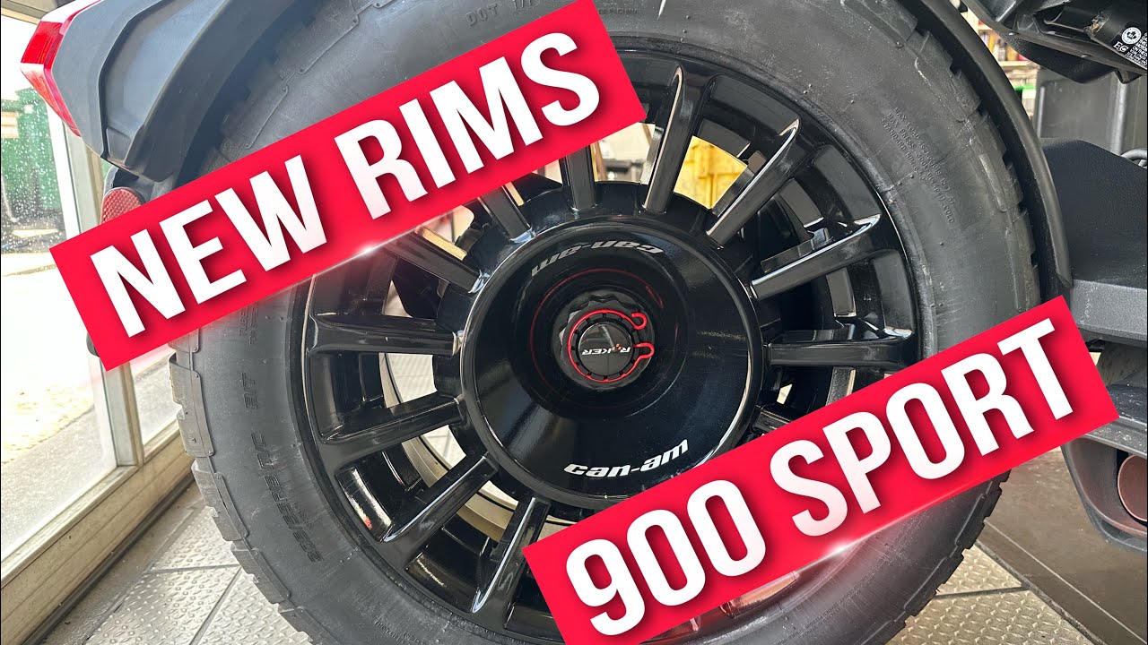 CanAm Ryker Rally Wheels Fit On Ryker Sport!!! - YouTube