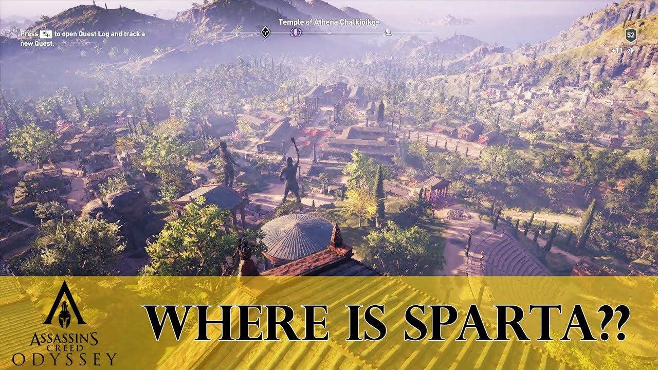 Assassin's Creed Odyssey Gameplay - Where is Sparta ?? - YouTube