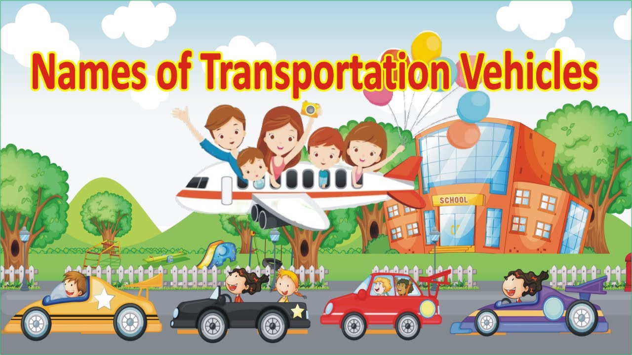 Learn the Names of Transportation Vehicles in English & Pictures ...
