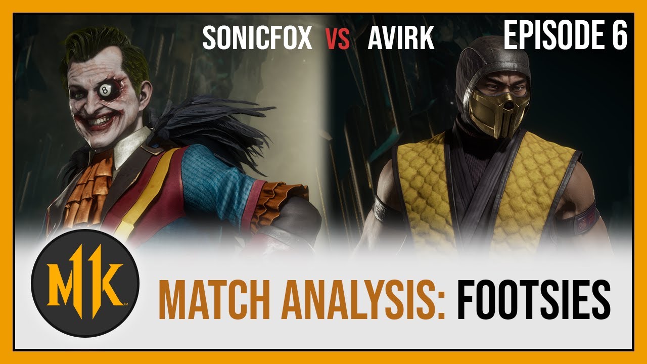 MK11 - Match Analysis: Footsies (SonicFox vs AVirk) - Mortal Kombat 11 ...